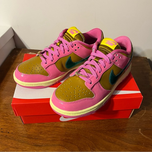 Nike | Shoes | Nike X Parris Goebel Womens Dunk Low Sneakers | Poshmark